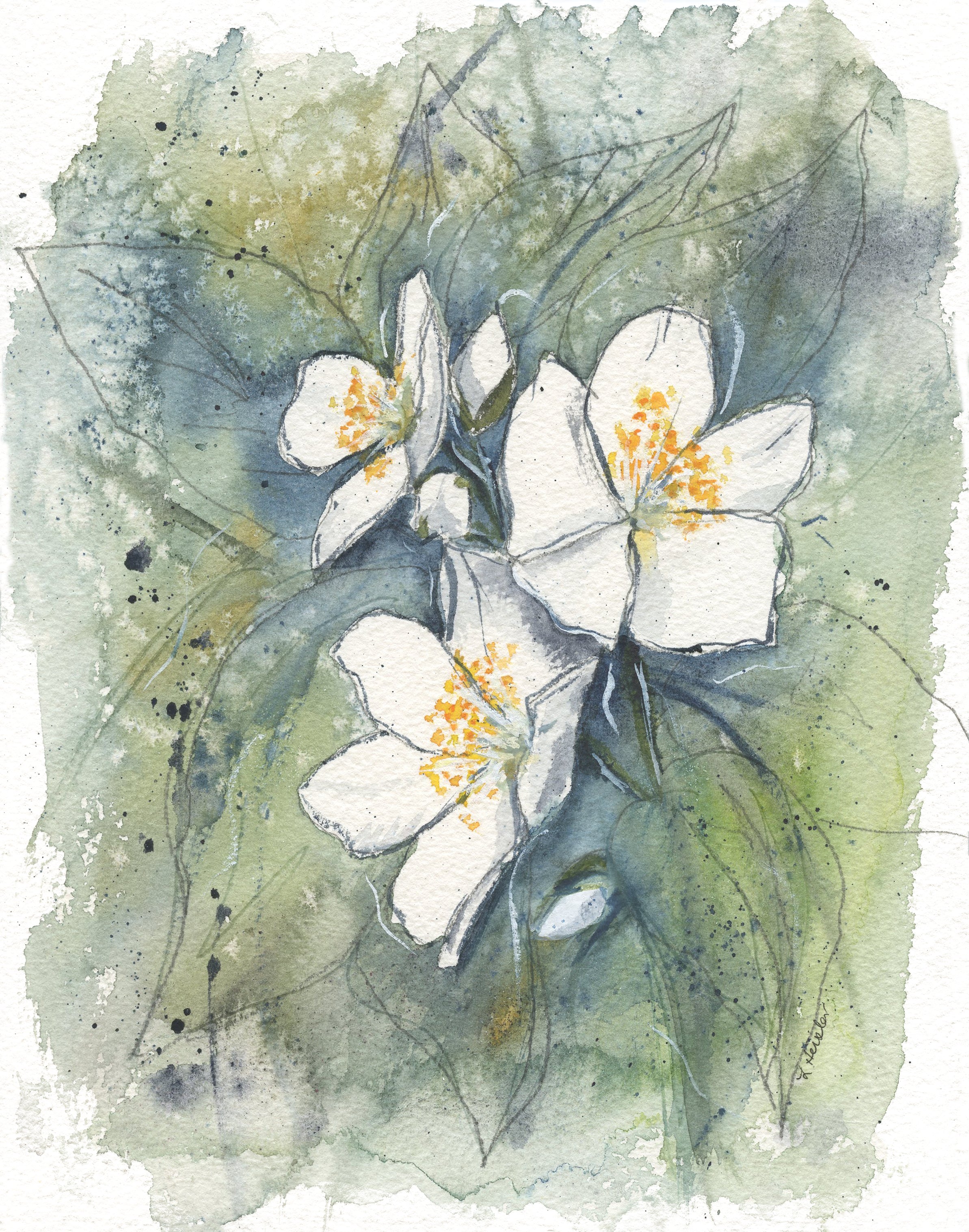 Blues and Greens – Laura Heisler Studios